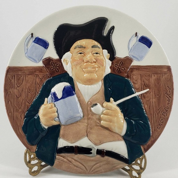 Davenport | Accents | Vintage Collectors Plate Toby Fillpot Plate ...